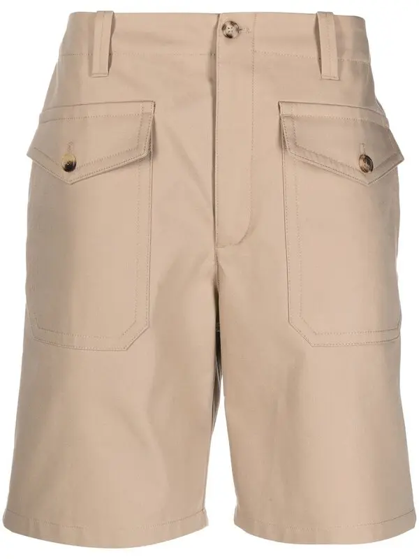 Alexander McQueen Pocket-detail Bermuda Shorts