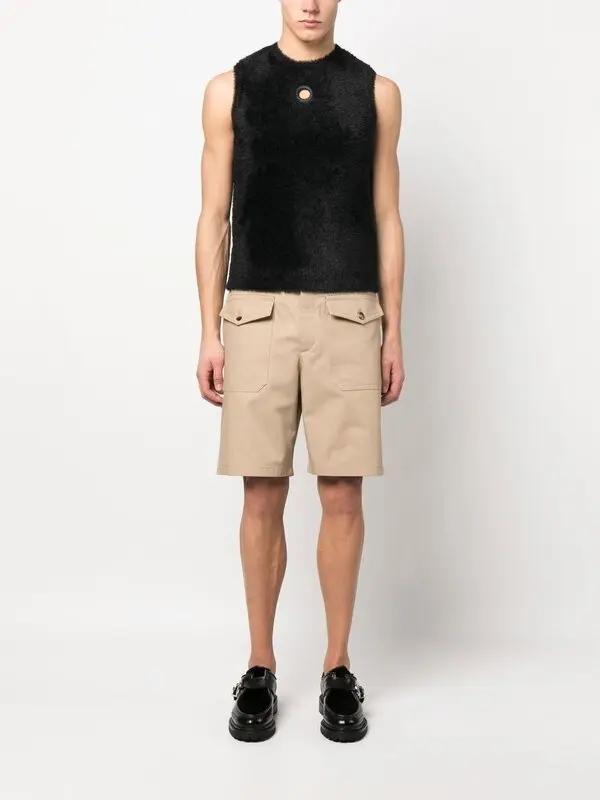 Alexander McQueen Pocket-detail Bermuda Shorts
