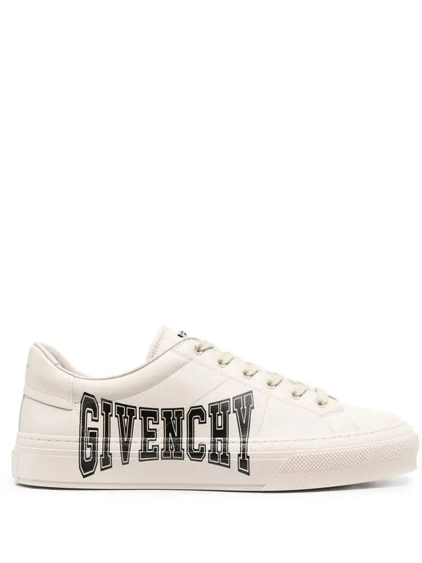 Givenchy Logo-print Leather Sneakers