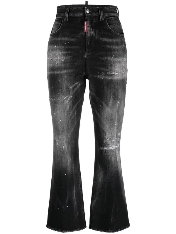 Dsquared2 High-waisted Flared Jeans
