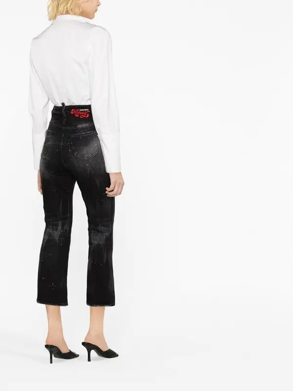 Dsquared2 High-waisted Flared Jeans