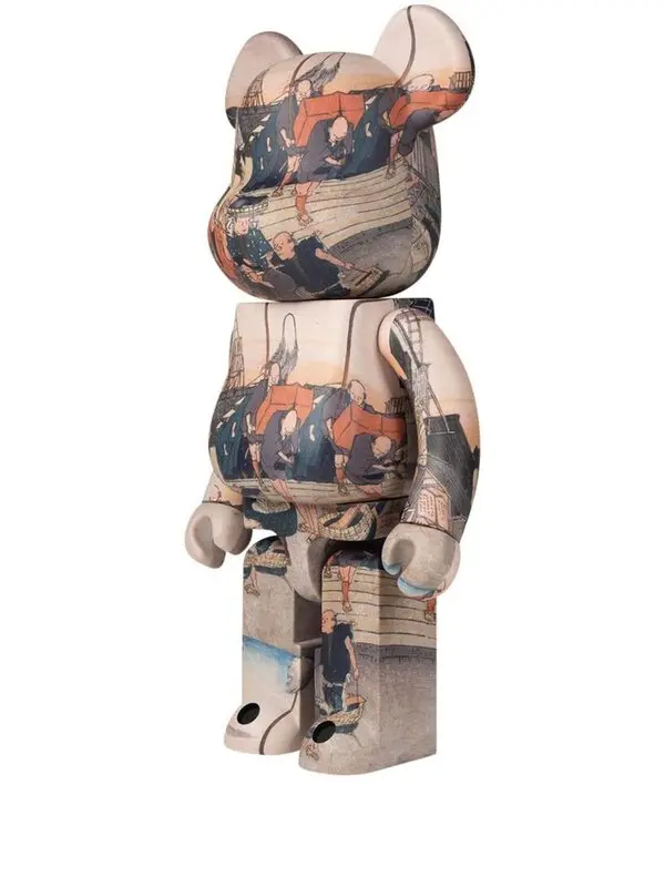 MEDICOM TOY X Utagawa Hiroshige 53 Stations Of Tokaido Be@rbrick 1000% Figure - Neutrals
