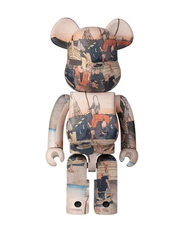 MEDICOM TOY X Utagawa Hiroshige 53 Stations Of Tokaido Be@rbrick 1000% Figure