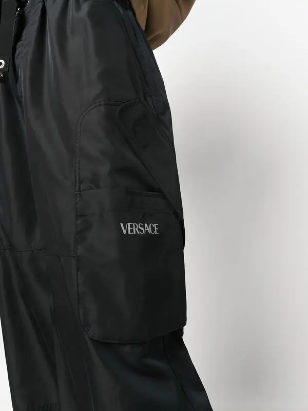 Versace Logo-print Cargo Trousers