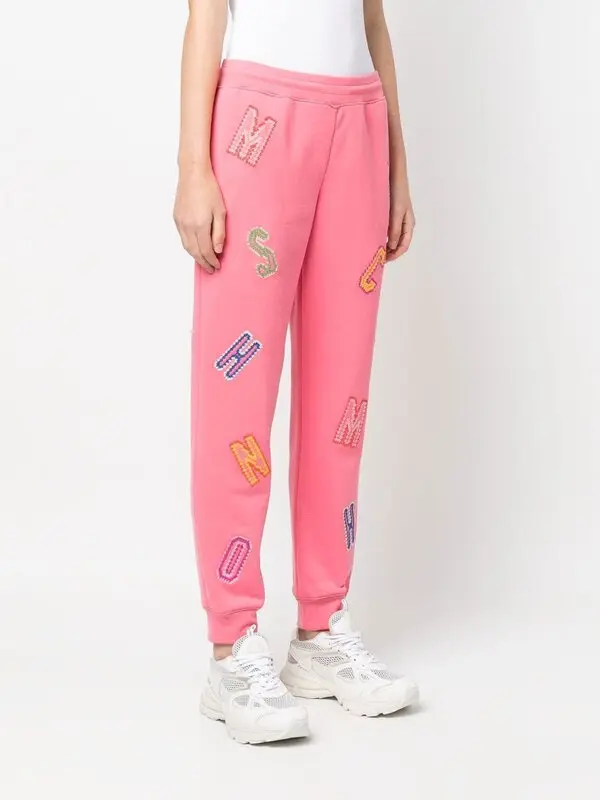 Moschino Logo-lettering Track Pants