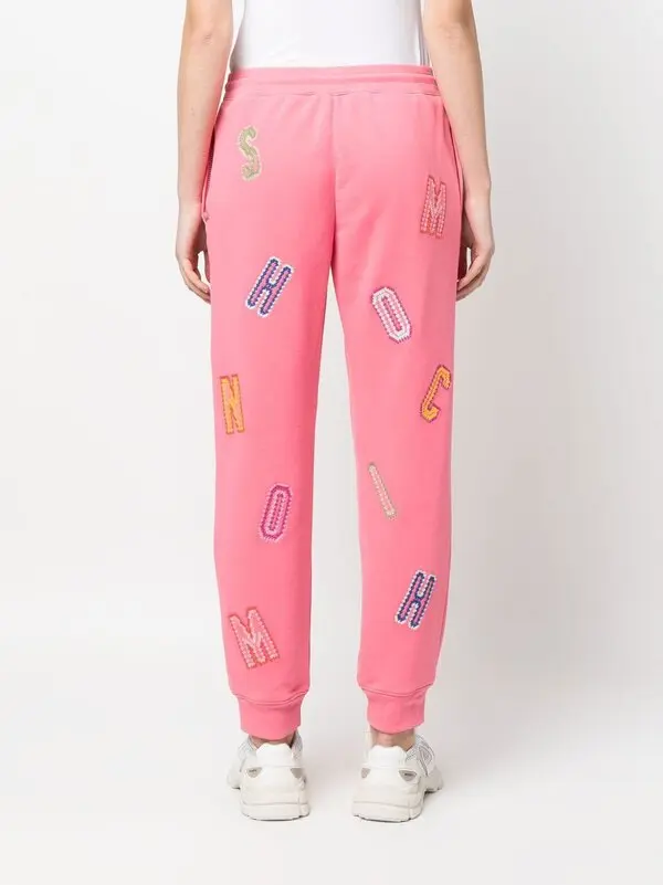 Moschino Logo-lettering Track Pants