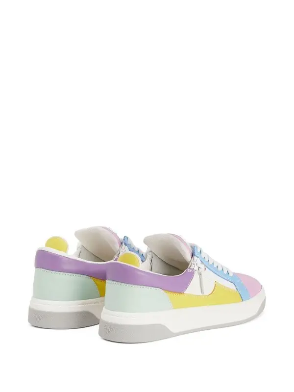 GIUSEPPE ZANOTTI Gz94 Double-zip Low-top Sneakers