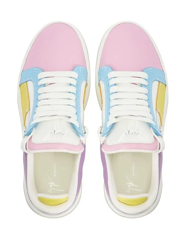 GIUSEPPE ZANOTTI Gz94 Double-zip Low-top Sneakers