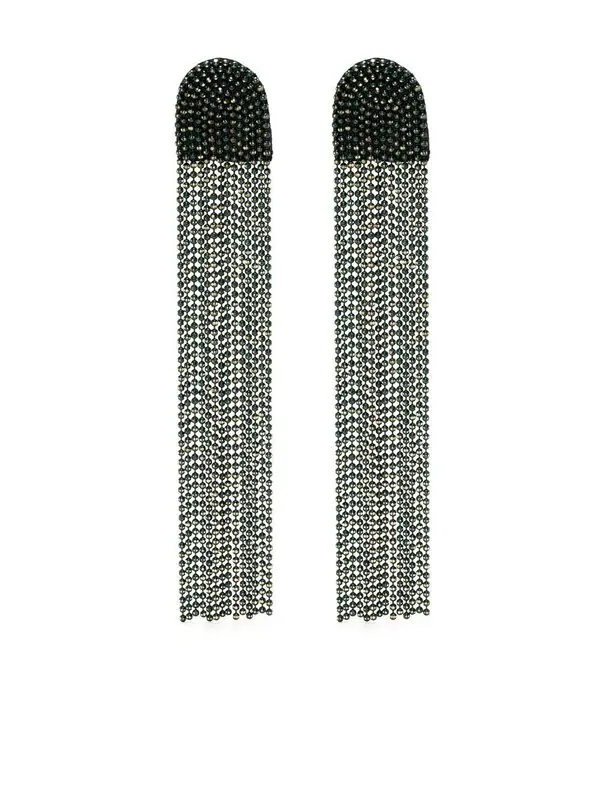 Fabiana Filippi Fringed Bead Earrings - Gold