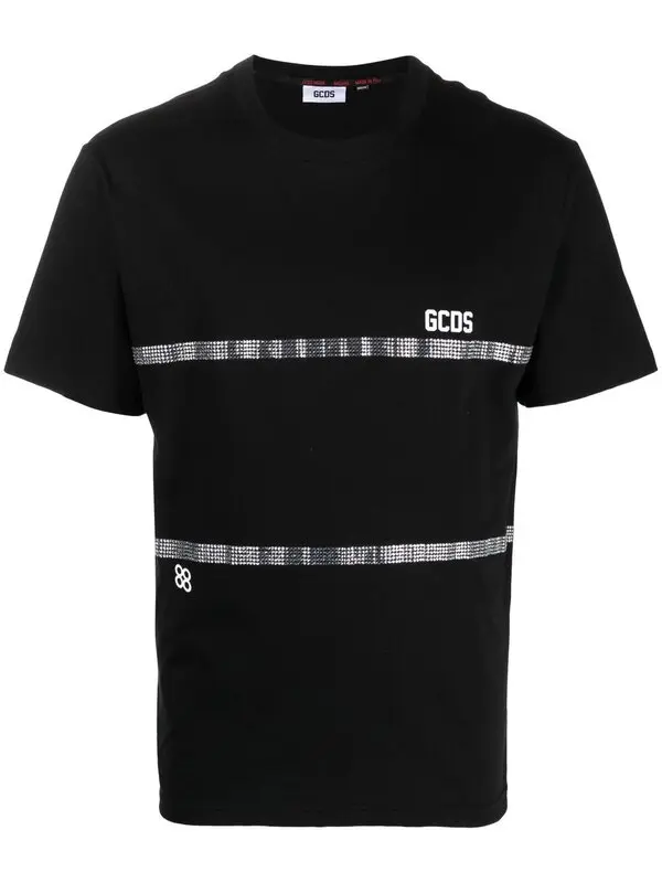 Gcds Crystal Embellished T-shirt