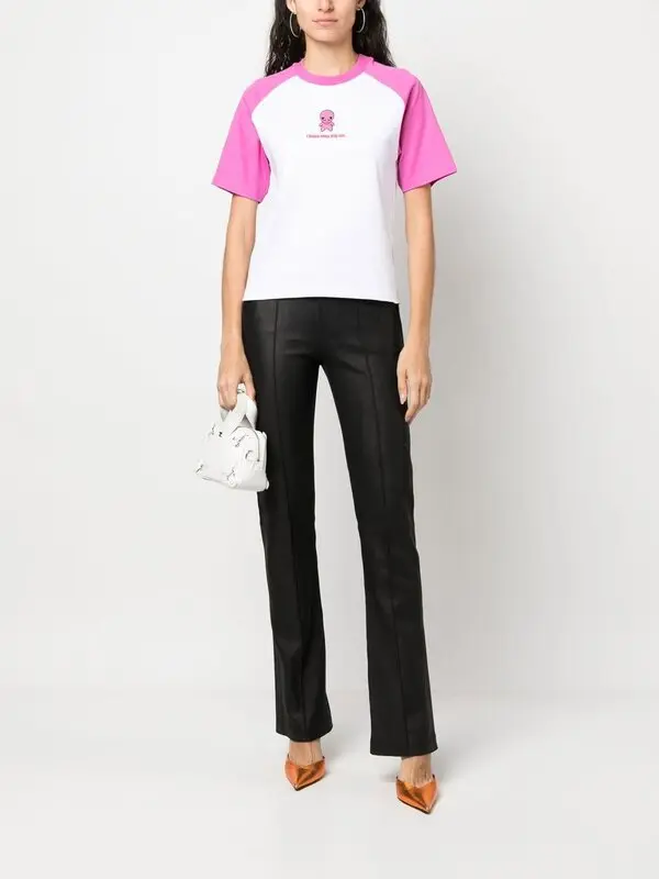 Gcds Raglan-sleeved T-shirt