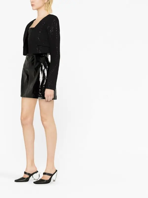 THE MANNEI Terras Sequin Embellished Blazer