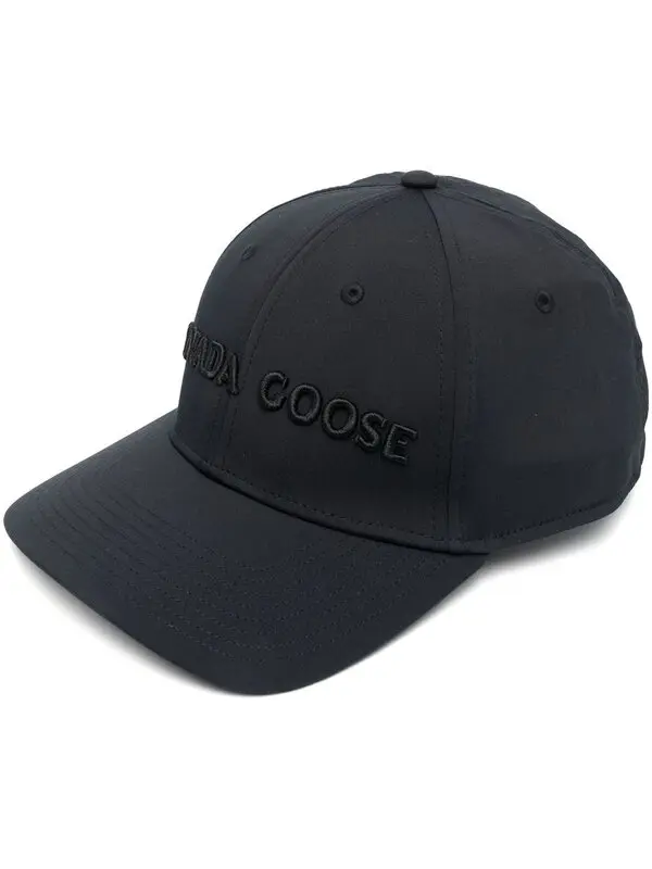 Canada Goose Embroidered-logo Cap - Black