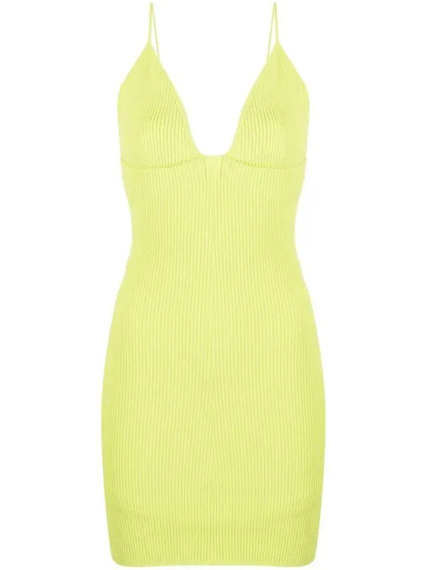 Dsquared2 V-neck Knitted Mini Dress