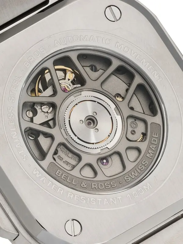 BELL & ROSS 41mm Gmt Automatic Watch - White