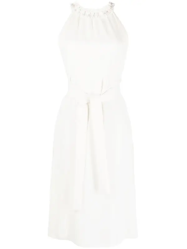P.a.r.o.s.h Belted Waist Dress