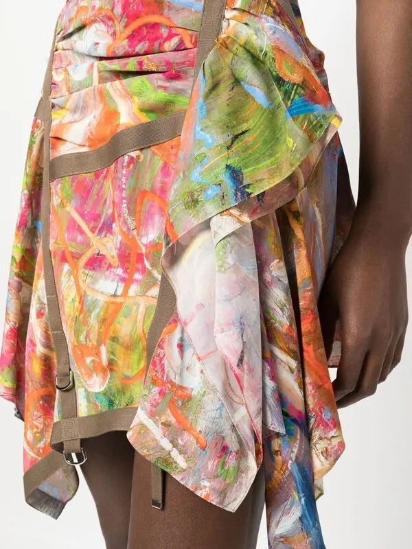 DIESEL® O-diantha Print Mini Dress
