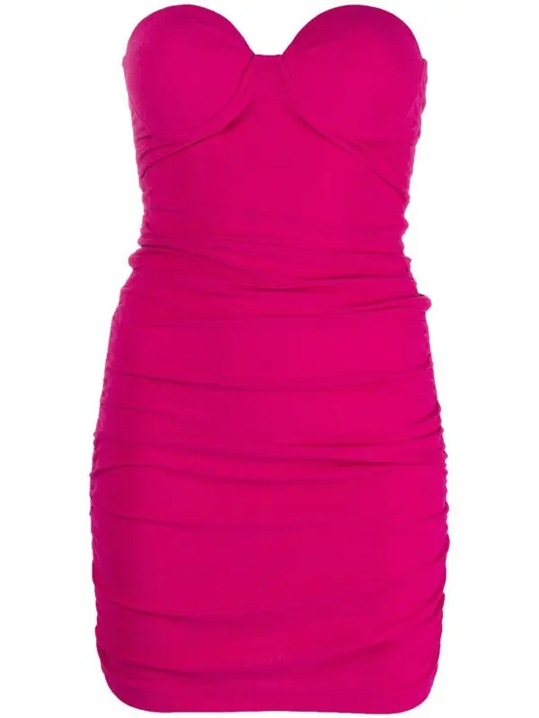 REINA OLGA Dirty Diana Ruched Mini Dress