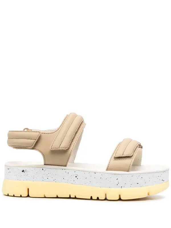 Camper Oruga Up Platform Sandals - Neutrals