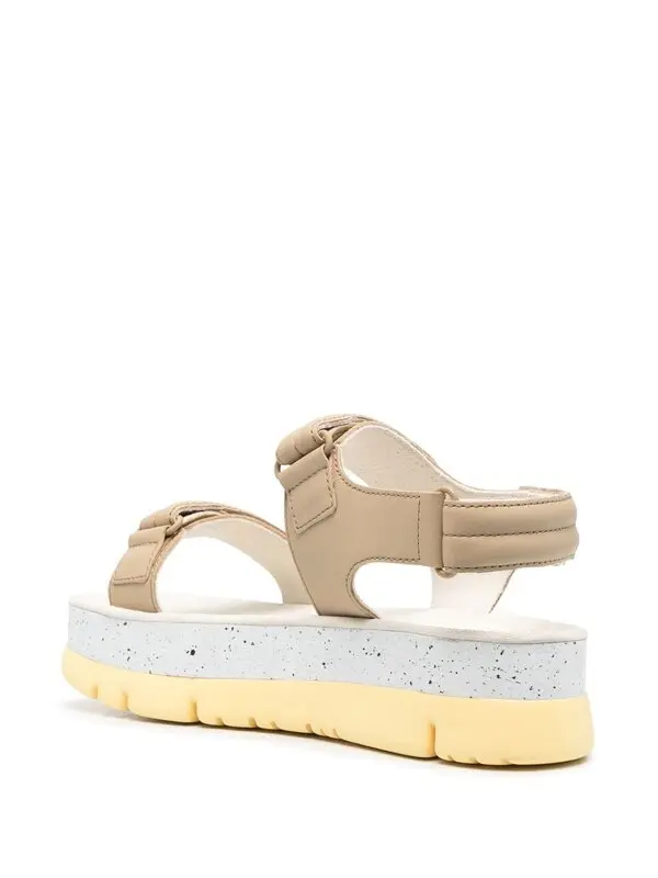 Camper Oruga Up Platform Sandals - Neutrals