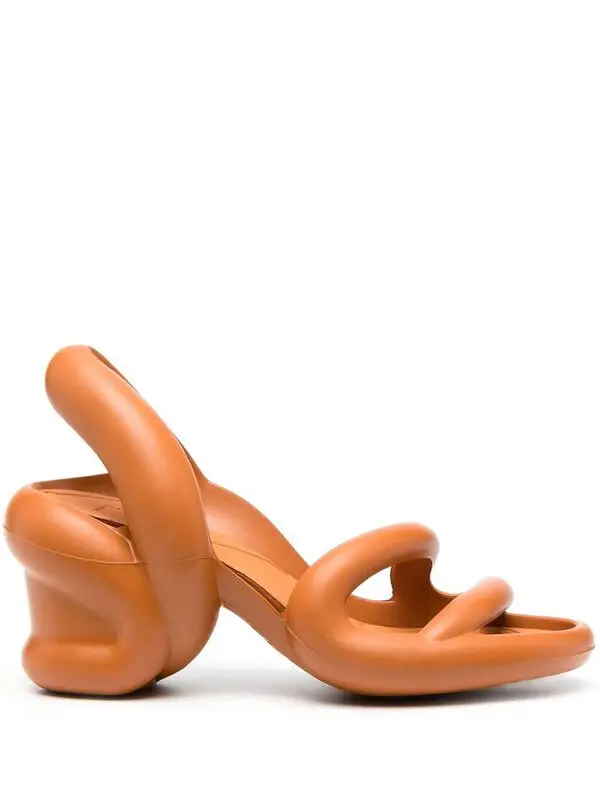 Camper 80mm Kobarah Slingback Sandals - Brown