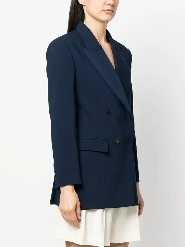 P.a.r.o.s.h Double-breasted Blazer - Blue