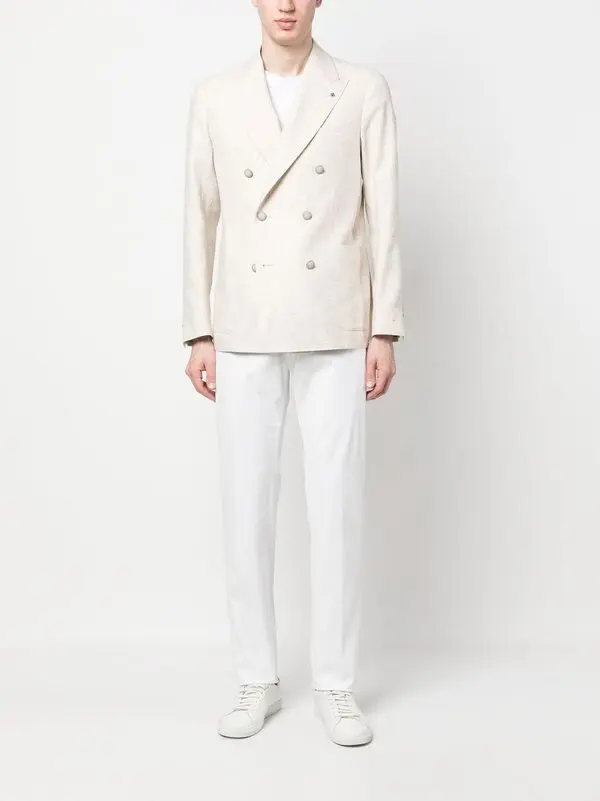 Tagliatore Double-breasted Button Blazer
