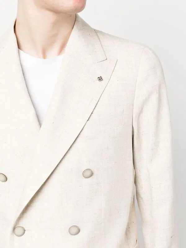 Tagliatore Double-breasted Button Blazer