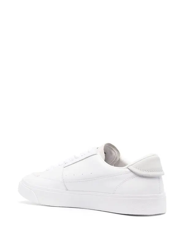 Tommy Hilfiger Logo Leather Sneakers