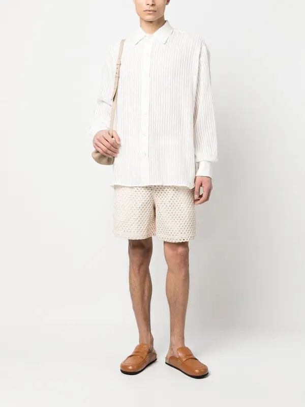 Commas Vertical-stripe Shirt