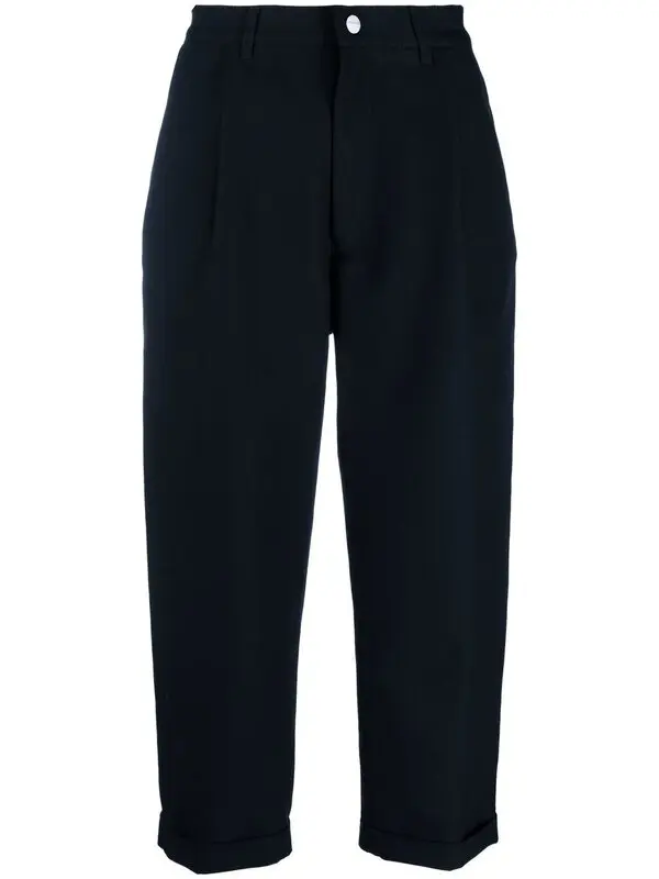 Giorgio Armani Cropped Tailored Trousers
