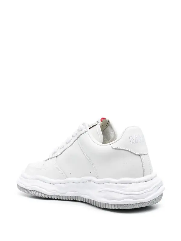 Mihara Yasuhiro Perforated Low-top Sneakers - White