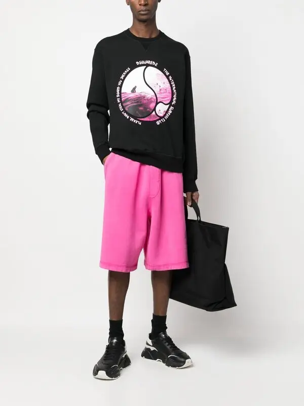 Dsquared2 Logo-print Cotton Sweatshirt