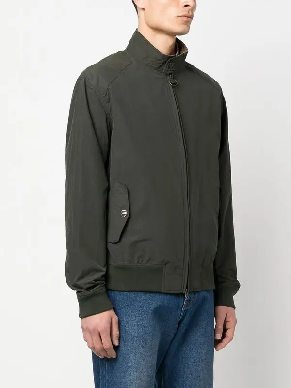 BARBOUR INTERNATIONAL Zip-fastening Bomber Jacket - Green