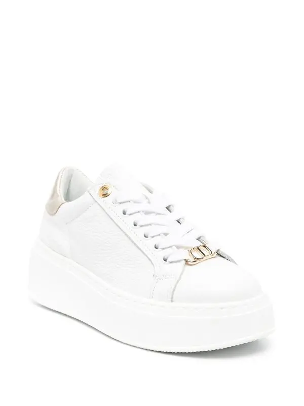 TWINSET Leather Sneakers
