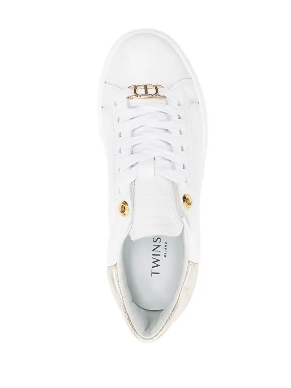TWINSET Leather Sneakers