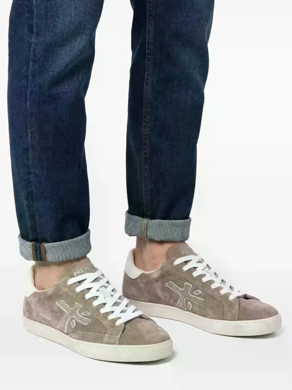 Premiata Steven Low-top Sneakers - Brown