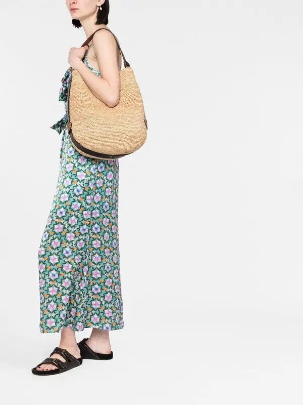 Isabel Marant Étoile Bayia Raffia Tote Bag - Neutrals