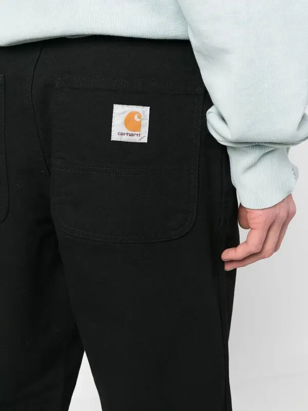 Carhartt Work In Progress Simple Straight-leg Trousers - Black