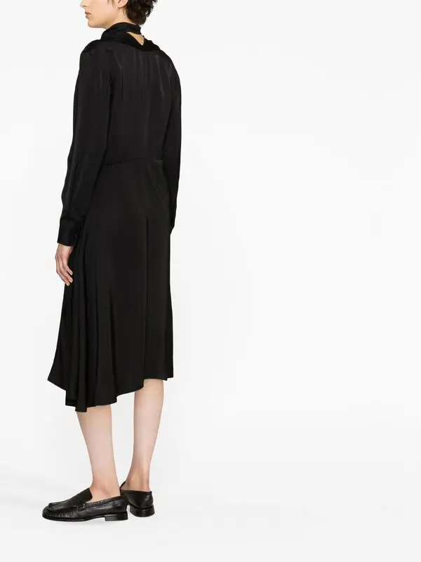 JIL SANDER Long-sleeve A-line Dress