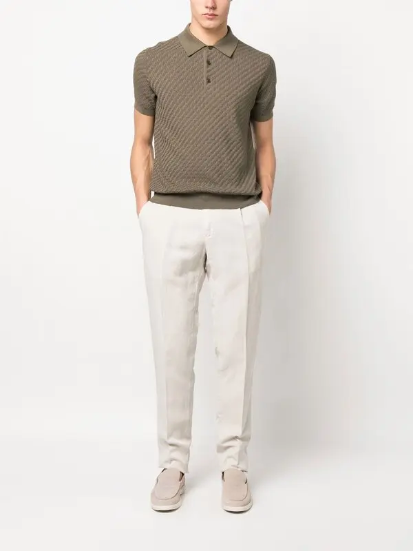 PT TORINO Pressed-crease Trousers