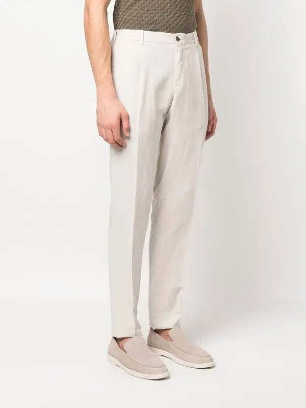 PT TORINO Pressed-crease Trousers