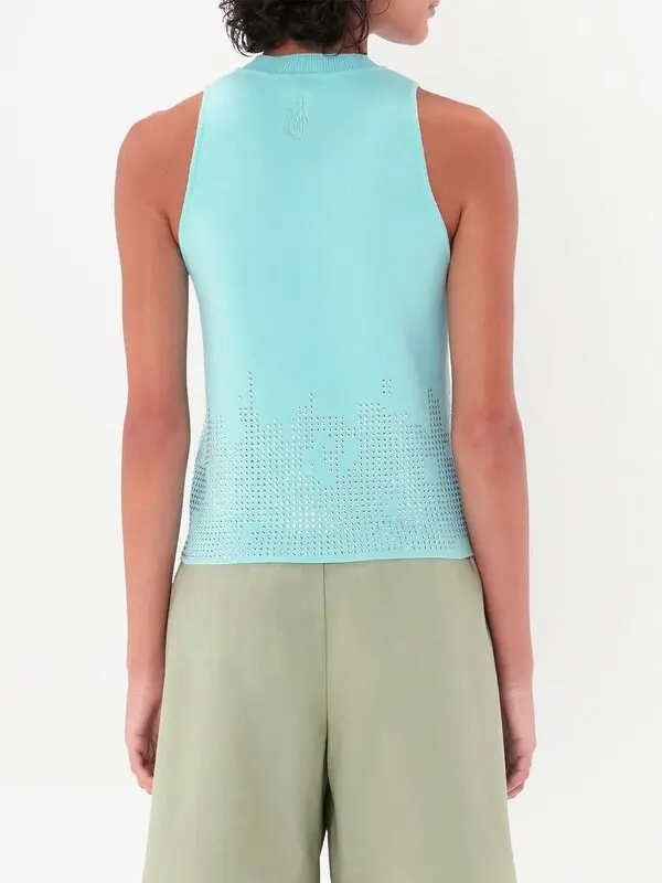 JW Anderson Studded Tank Top - Blue