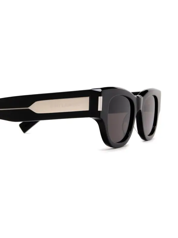Saint Laurent Naked Wire Core Cat-eye Sunglasses - Black