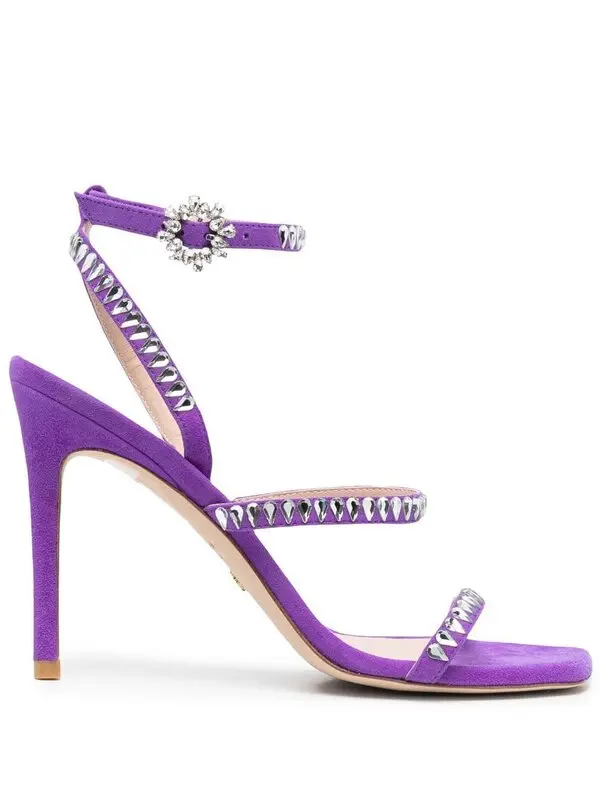 STUART WEITZMAN Gemcut 100mm Stiletto Sandals