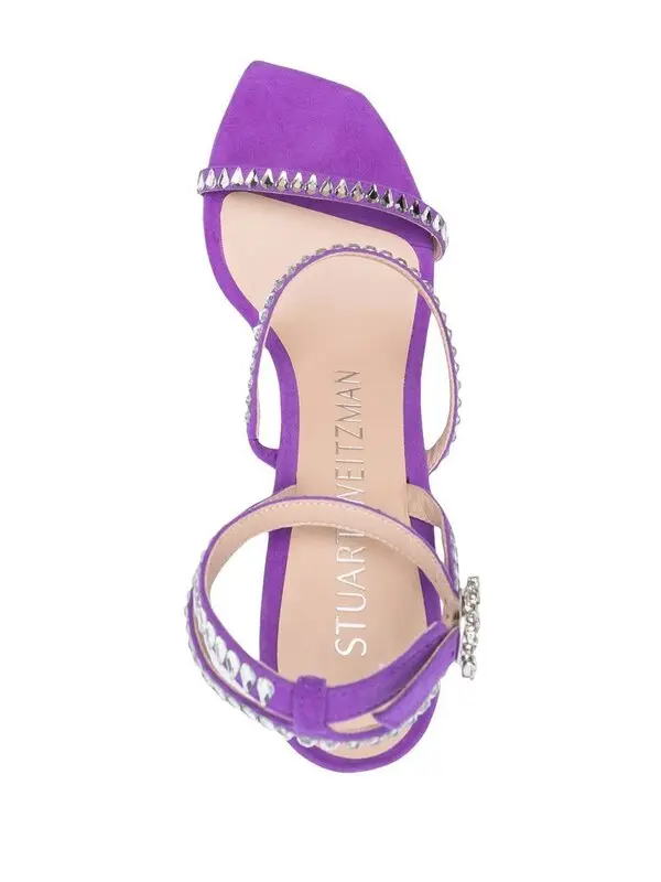 STUART WEITZMAN Gemcut 100mm Stiletto Sandals