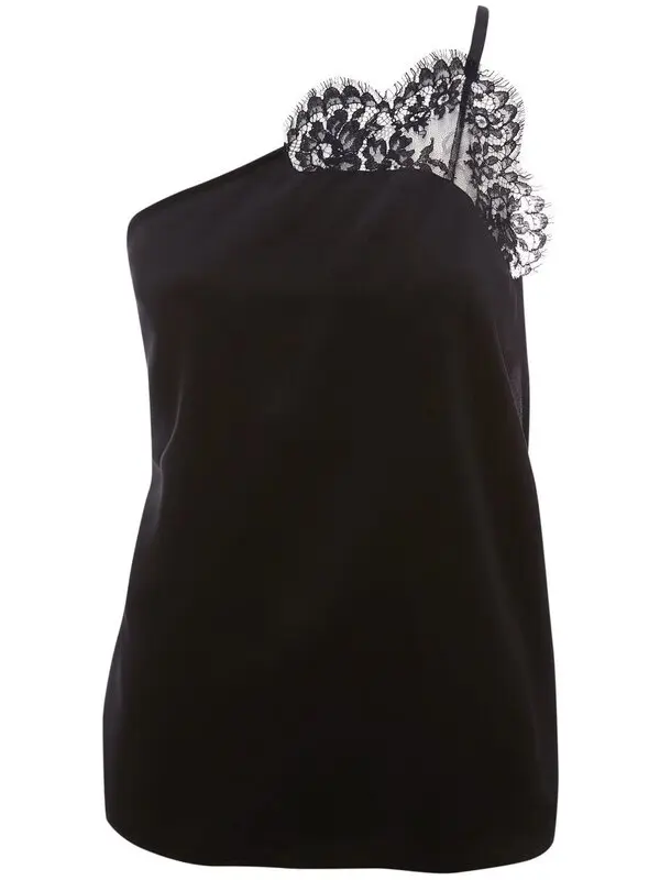 JW Anderson One-shoulder Lace Blouse