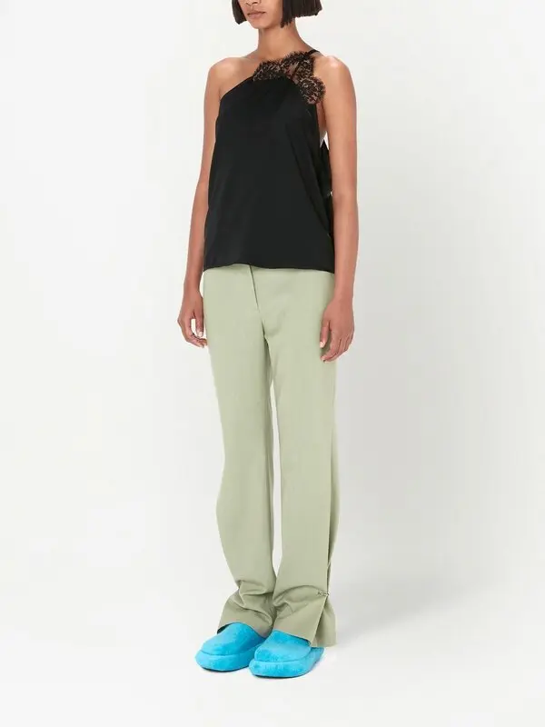 JW Anderson One-shoulder Lace Blouse