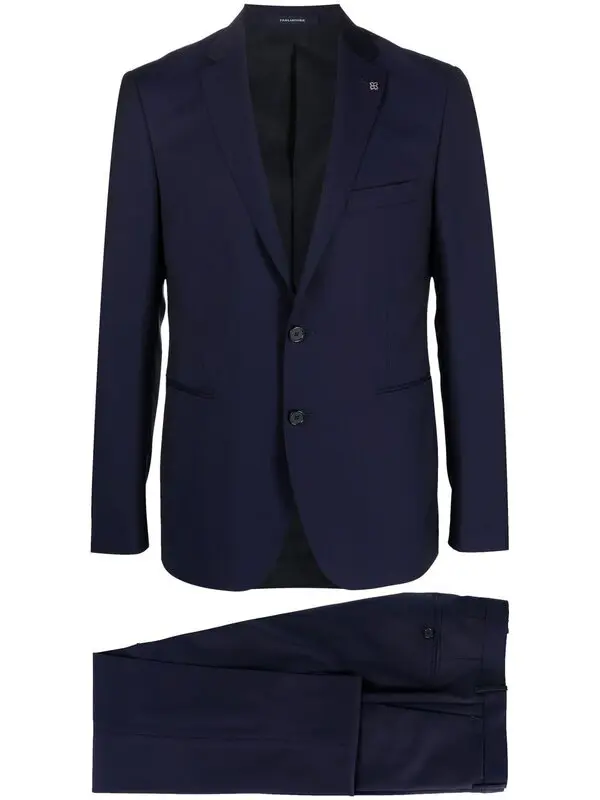 Tagliatore Single-breasted Suit - Blue