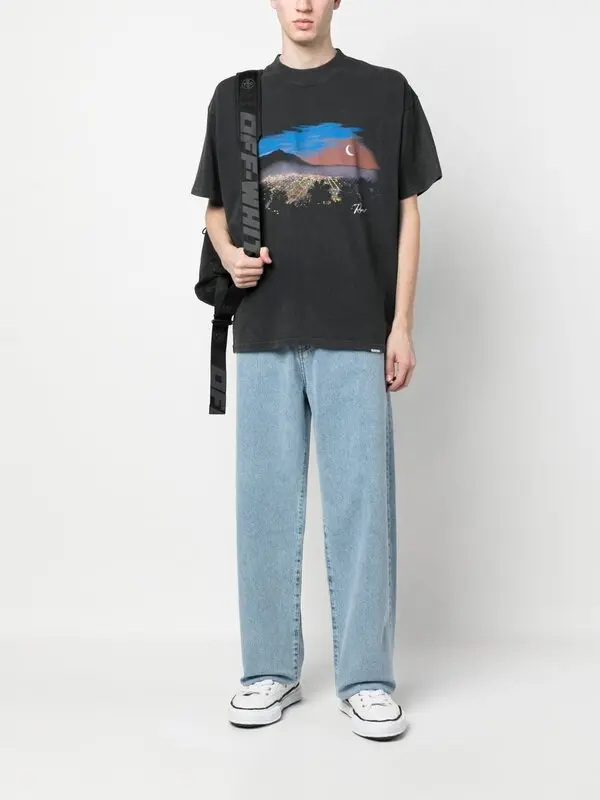 Carhartt Work In Progress Landon Wide-leg Jeans - Blue